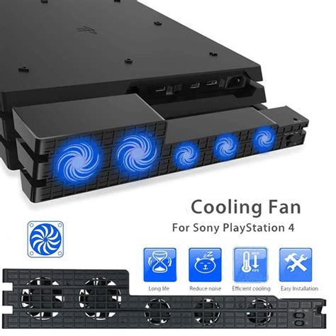 Dobe Ps4 Cooler Usb External Cooling Fan With Usb Cable Sony Playstation 4 Regular Ps4 Ps4