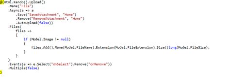 Implementing ‘batch Mode Using Kendo Upload Control For Aspnet Core