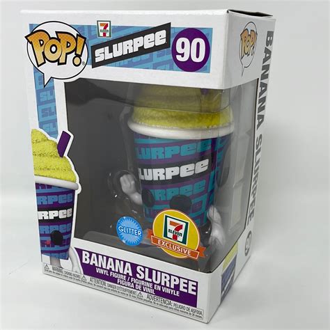 Funko Pop 7 Eleven Slurpee Exclusive Glitter Banana Slurpee 90 Shophobbymall