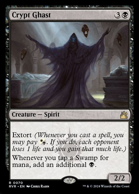 Crypt Ghast · Ravnica Remastered Rvr 70 · Scryfall Magic The