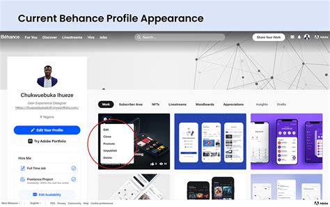 Behance Pinned Post Feature Design UI UX Case Study On Behance