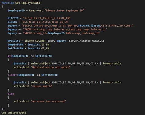 Powershell Getting Familiar With Sql Querying Take Three For The