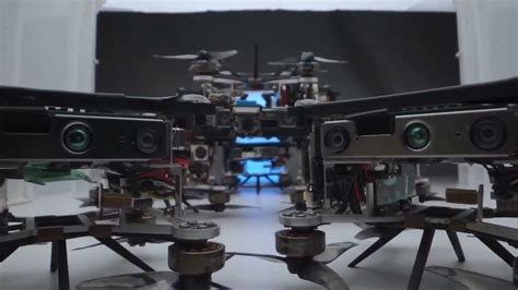 Swarm Of Micro Flying Robots In The Wild Drone Espresso Machine Monitor