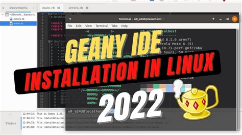 How To Install Geany IDE On Ubuntu Linux YouTube