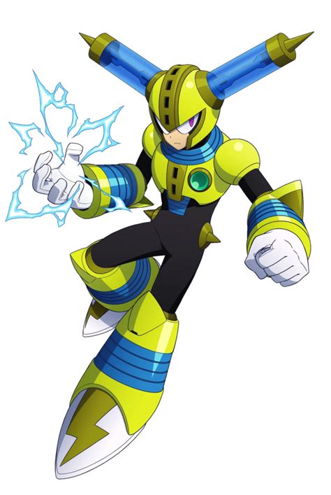 Fuse Man Mega Man 11 Codex Wiki Lightning Speed Electric Robot