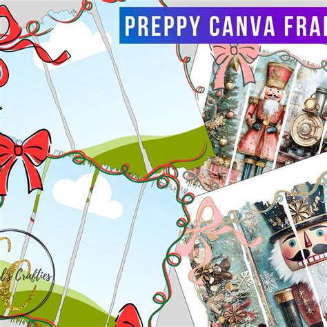 Preppy Picture Border Etsy