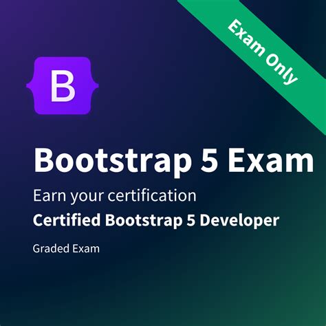 bootstrap 5 certification exam —