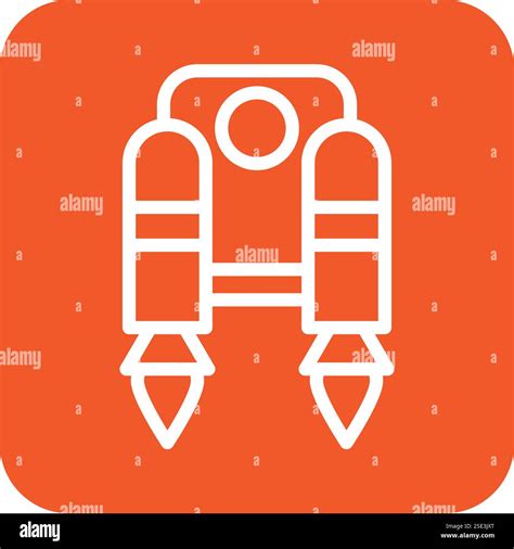 Jetpack Vector Icon Design Illustration Stock Vector Image And Art Alamy