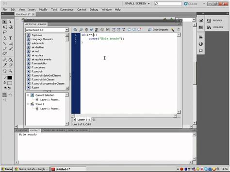 Tutorial Actionscript 30 Las Condicionales Youtube