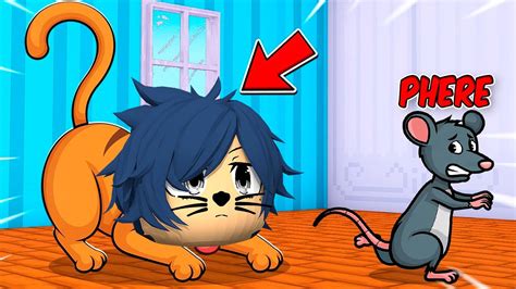 Mi Trasformo In Un Gatto Su Roblox Youtube