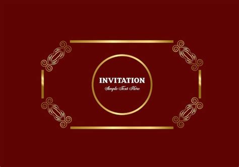 Premium Vector Double Rectangle Frame Template Double Line Frame Draft Element Geometric