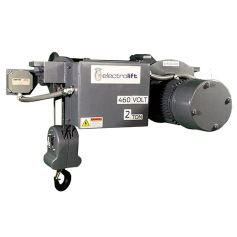 Lug Mounted Single Hook Hoists Electrolift