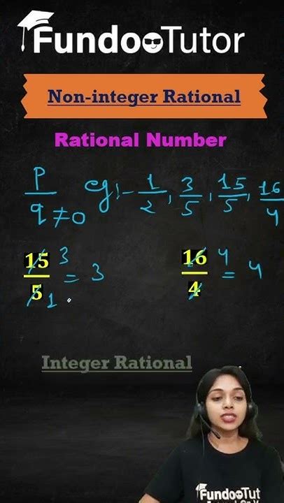 Shorts What Is Non Integer Rational Number Youtube