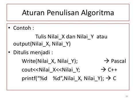 baru 33 materi dasar algoritma dan pemrograman