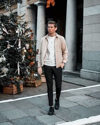 Beige Harrington Jacket With Black Chinos Outfits 16 Ideas And Outfits