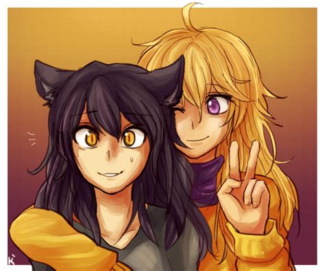 Blake And Yang Rwby By Keethy On Deviantart