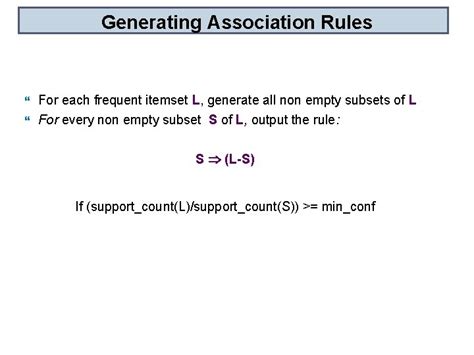 Chapter 2 Mining Frequent Patterns Associations And Correlations