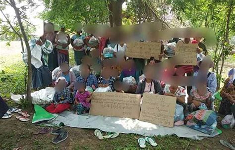 ပဇီကြီးစစ်ရှောင်များအတွက် ဒီပဲယင်းမြို့နယ်ညီနောင်များအဖွဲ့က ငွေလှူဒါန်း