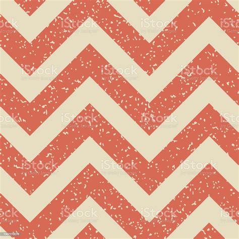 Seamless Zigzag Pattern With Grunge Texture Stock Illustration Download Image Now Abstract