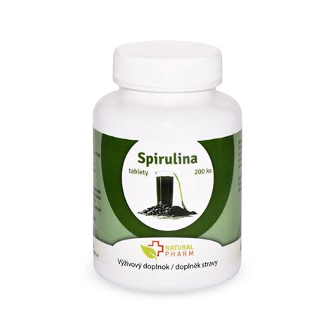 Spirulina Tablety 200 Ks