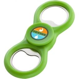 Full Color Bottle Opener Fidget Spinner Custom Stress Reliever
