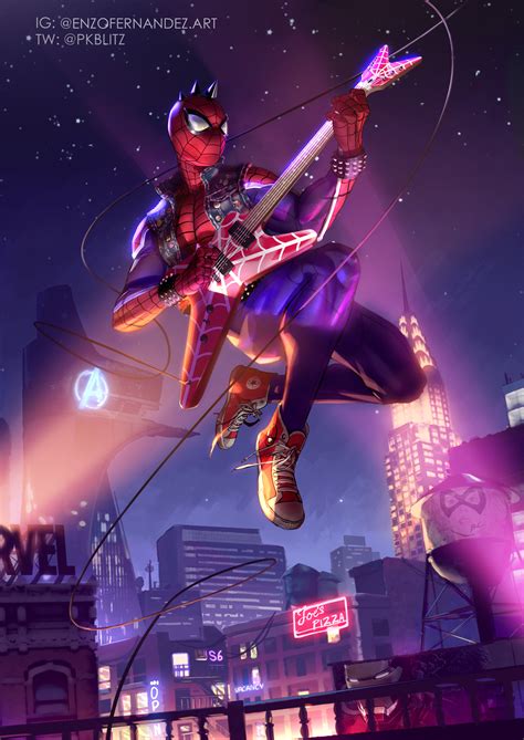 Spider Punk By Pkblitz On Deviantart