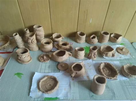 陶泥手工简单制作 陶泥手工手工制作 大山谷图库