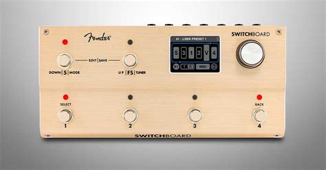 Fender Switchboard Effects Operator Loop Switcher Pedal Champagne Guitar Center