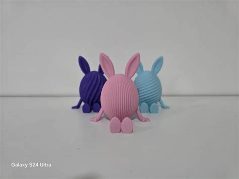 Easter Bunny Egg Buddy V2 Articulated By 3devilmakerworld Download