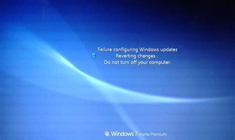Failure Configuring Windows Updates Reverting Changes Do Not Turn Off
