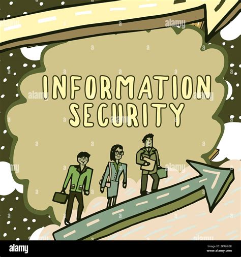 Inspiration Showing Sign Information Security Internet Concept Infosec