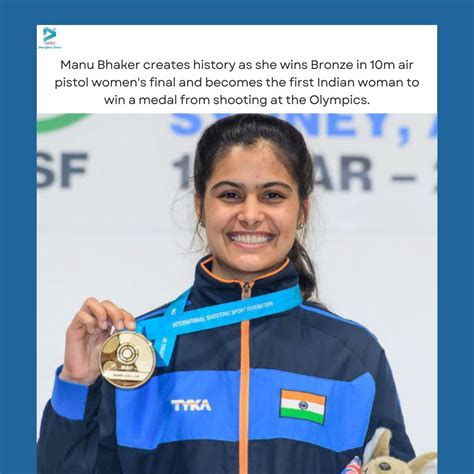 Decipher Zone Technologies Pvt Ltd On Linkedin Parisolympics2024 Manubhakar Olympics Sports