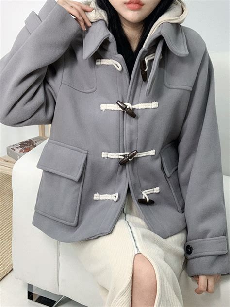 당일출고숏코트2color 조이 두툼이 모직숏더블코트떡볶이코트 롱코트 핸드메이드코트 블루종 울코트 모직코트 케이프코트 니트숄 경량패딩 숏패딩 웰론패딩 롱패딩 후드코트