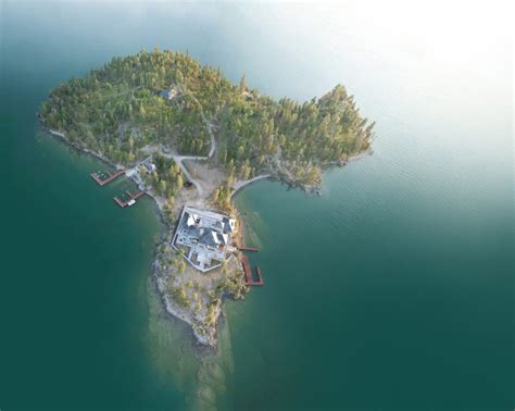 Shelter Island Private Estate Flathead Lake Rollins Mt Usa The