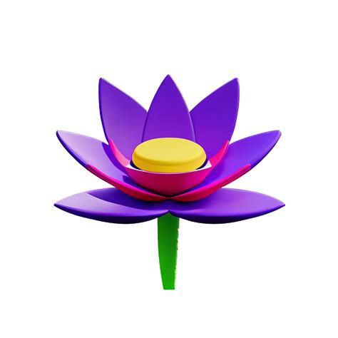 Lotus 3d Rendering Icon Illustration 28605851 Png