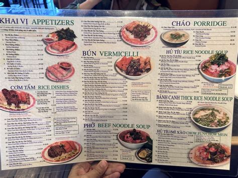 My Lan Restaurant Menu Updated For