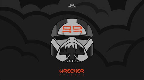 Wreckers Helmet From The Bad Batch Vector Art [oc] R Adobeillustrator