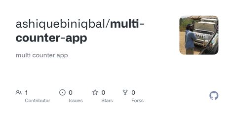 Github Ashiquebiniqbalmulti Counter App Multi Counter App