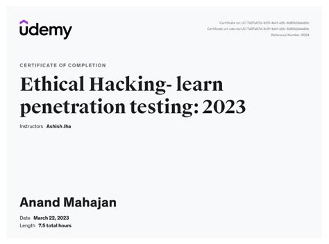 Ethicalhacking Cybersecurity Onlinelearning Ashishjha Udemy