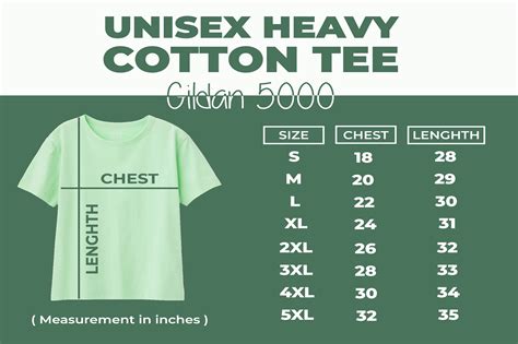 Gildan 5000b Size Chart Gildan 5000b Size Chart