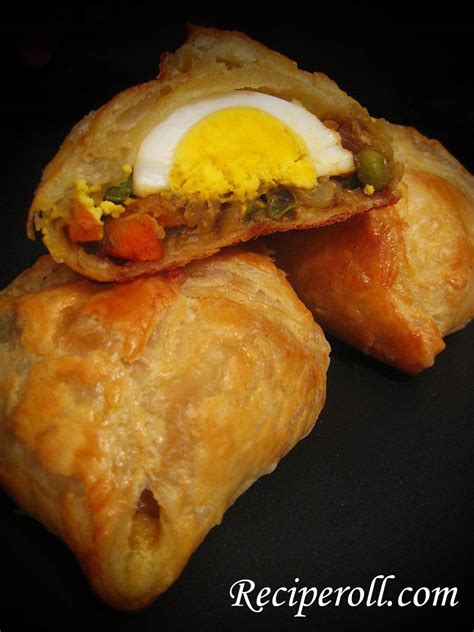 Egg Puffs With Puff Pastry