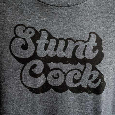 Stunt Cock T Shirt Orgazmo Movie Retro Tee South Park Trey