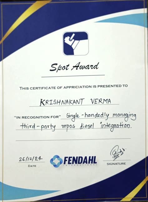 Fendahl Careermilestone Recognition Professionalgrowth Gratitude