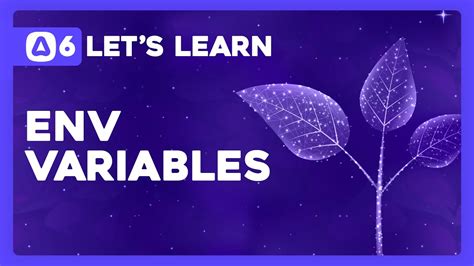 let s learn adonisjs 6 ep 2 13 environment variables and their validation youtube