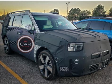 현대차 싼타페 풀체인지 Mx5 위장막 포착 현대 상징하는 H 그래픽 반영 네이버 포스트