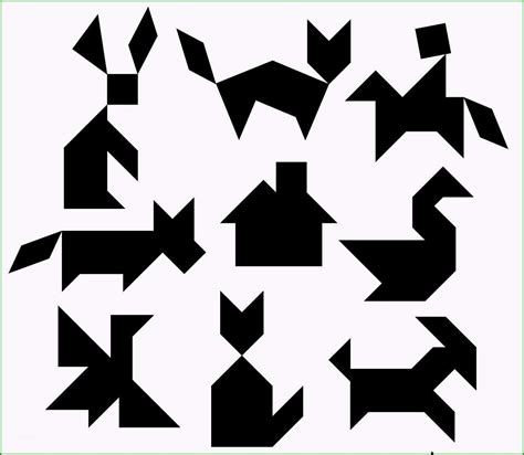 Tangram Kinder Malvorlagen Download Tangram Vorlagen Kinderbilder