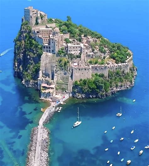 Aragonese Castle Ischia Island Reizen Brugge