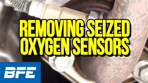 tips for removing seized oxygen sensors tech minute youtube