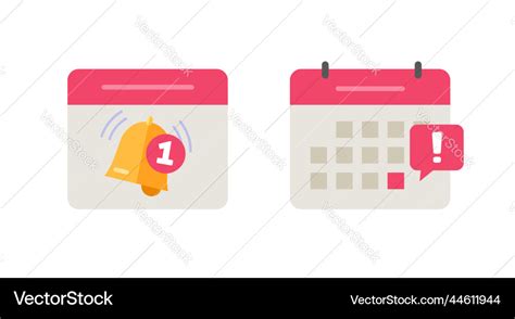 Deadline Date Event Icon Notice On Calendar Vector Image