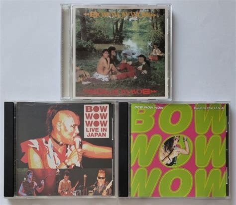 Yahooオークション Bow Wow Wow Cd3枚 See Jungle Go Join Your Gan